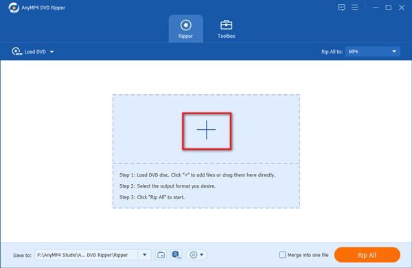 Благодарим за установку AnyMP4 DVD Ripper.